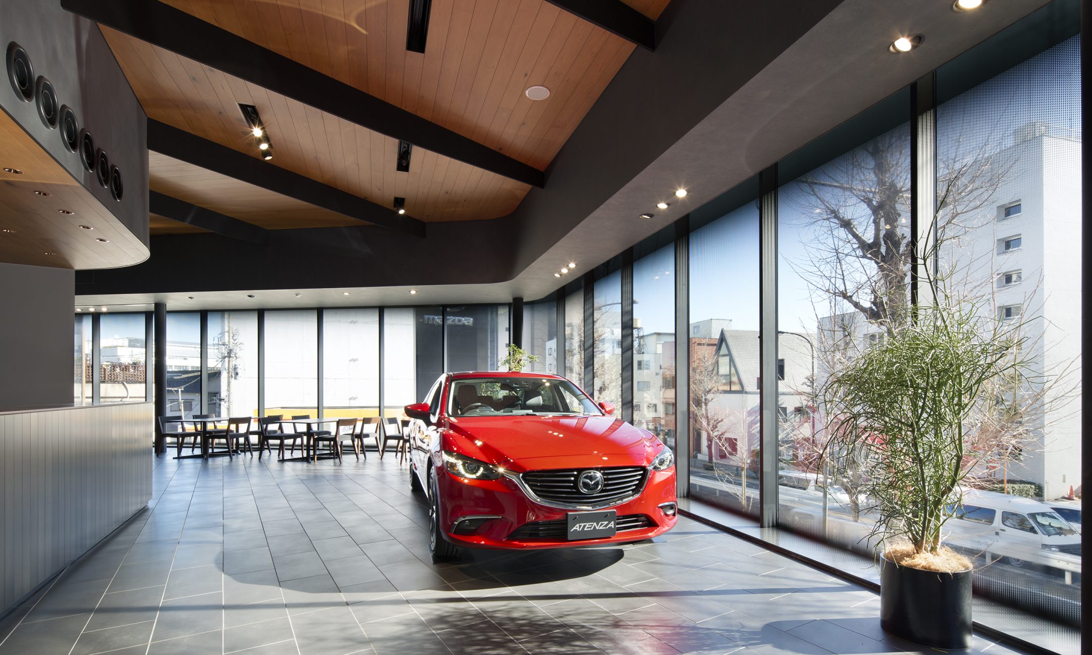 Mazda Showroom in MEGURO HIMONYA | SUPPOSE DESIGN OFFICE