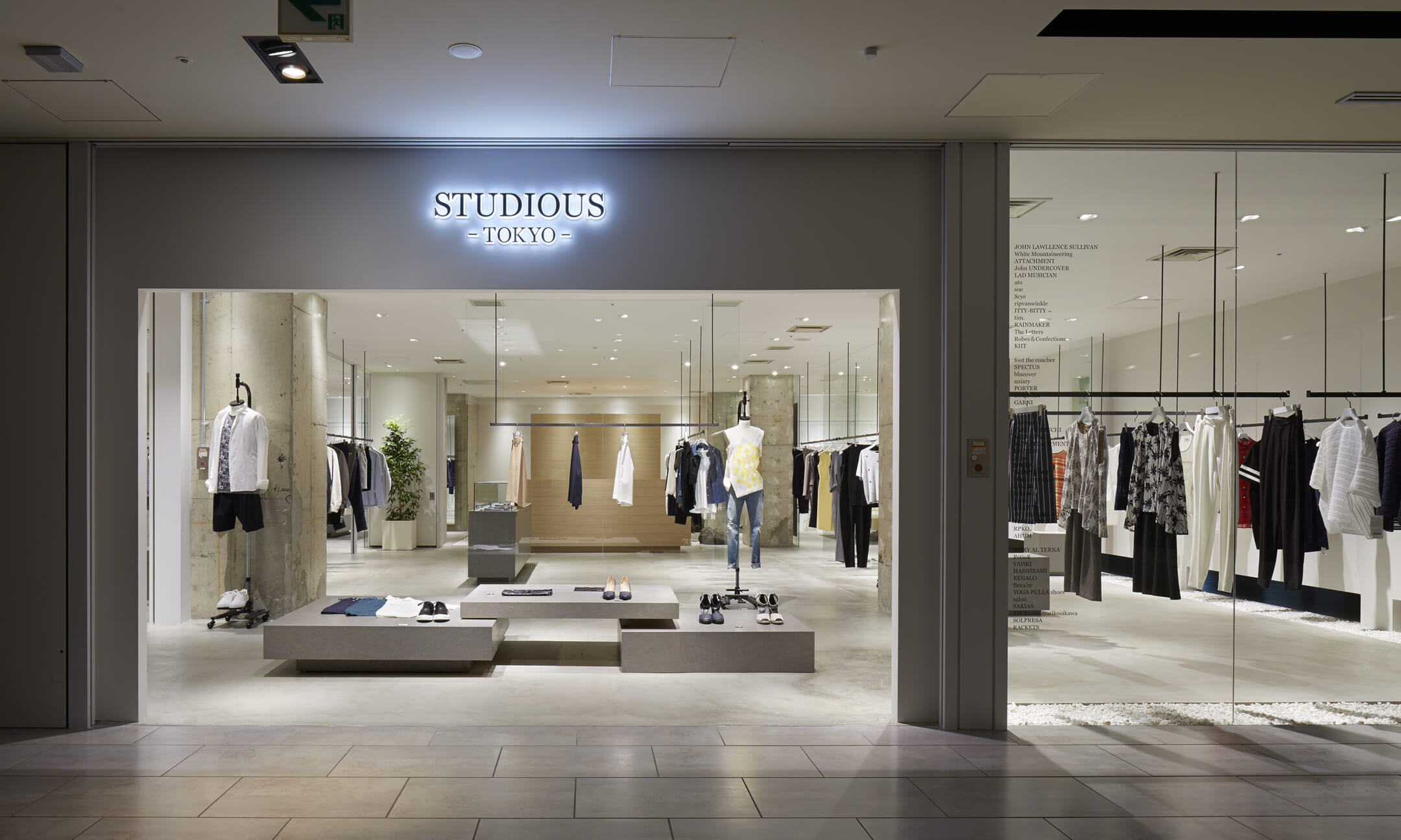 STUDIOUS TOKYO 大阪EMA | SUPPOSE DESIGN OFFICE